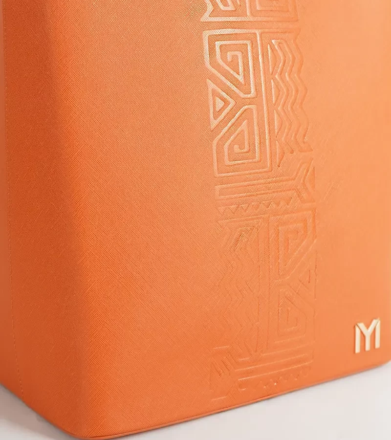 TOTE GADDU ORANGE - Mathydy Montres & Accessoires